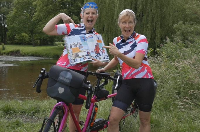 British duo complete the fastest ever circumnavigation by tandem ...