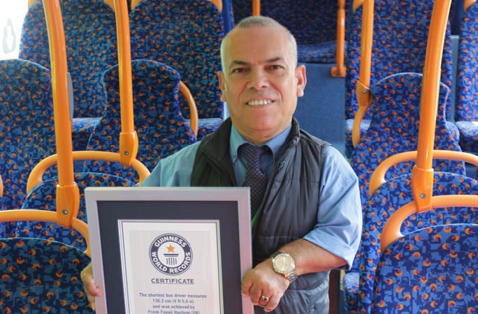 Meet the world’s shortest bus driver! 📏🚌 | Guinness World Records