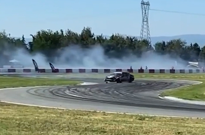 Teenage driver Alice Ene zooms around track to become "Drift Queen ...