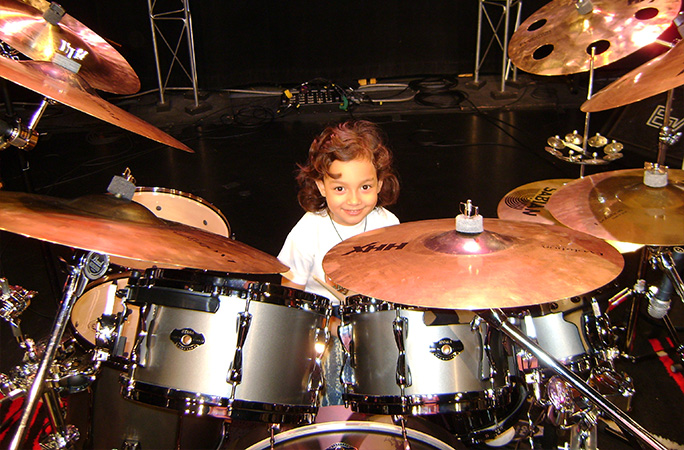 Meet the world’s YOUNGEST DRUMMER | Guinness World Records
