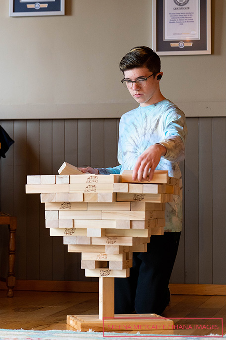 Auldin's record-breaking Jenga story inspired a CHRISTMAS MOVIE ...
