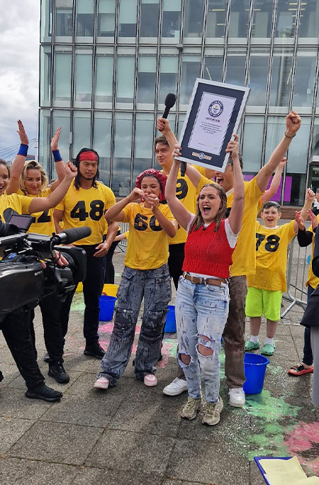 Check out the record for most people… slimed! + how YOU can break a ...