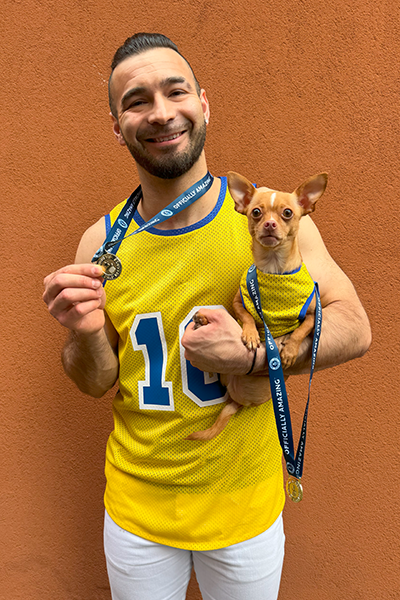 Meet the record-breaking dogs fetching frisbees, fun and fame ...