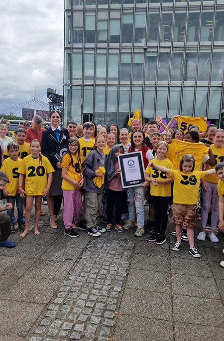 Check out the record for most people… slimed! + how YOU can break a ...