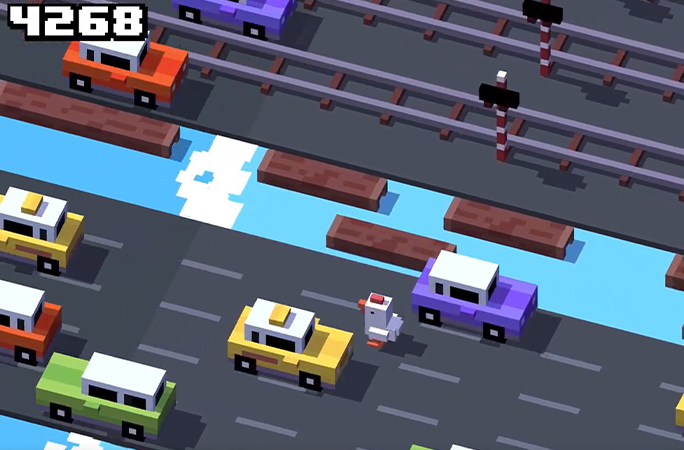 Joshua masters Crossy Road with the highest score EVER! | Guinness ...