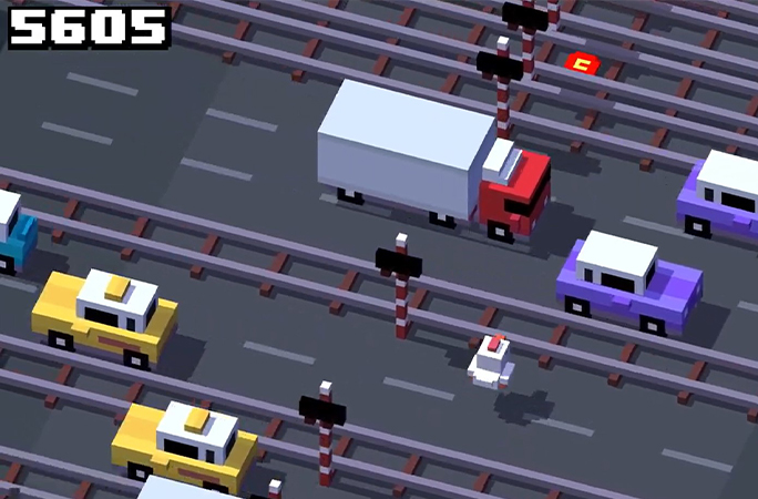 Joshua masters Crossy Road with the highest score EVER! | Guinness ...